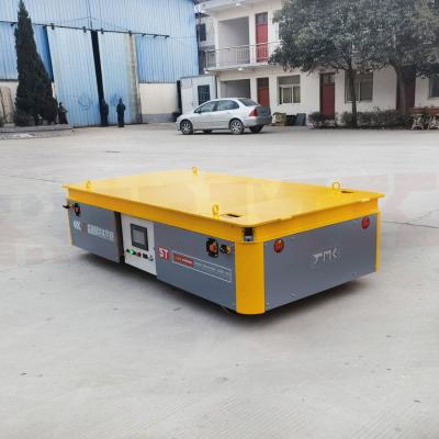 China 5 Tons Multidirectional Electric Transfer Cart With Hydraulic Lifting System for sale