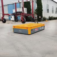 China Battery Operated 10 Tons Shipyard Electric Material Transfer Trolley for sale