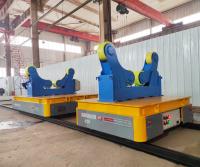 China Explosion Proof Two Car Linkage Special Track Transfer Cart For Spray Booth for sale