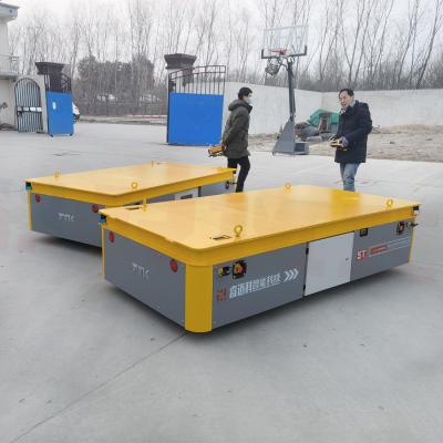 China Transfer Trolley 5 Tons Heavy Load For Steel Manufacturing Workshop for sale