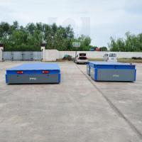 China 20 T Heavy Duty Platform Cart With Mecanum Wheel Remote Control for sale