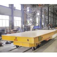 China 1-500 Tons Heavy Duty Material Handling Cart Rail Transport Bogie for sale