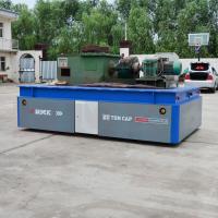 China Lead Acid Battery Steerable Transfer Cart With Lifting Platform for sale