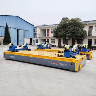 China Roll Transport Trackless Transfer Trolley Automatic Charging 10 Ton for sale