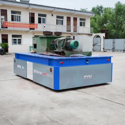 China Electric Hydraulic Lift Battery Transfer Carts Remote Control 25 Tons for sale