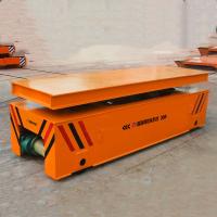 China Hydraulic Lift Rail Transfer Trolley for sale