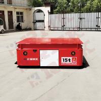 China 15 Tons Transfer Vehicle Designed By Requirements Trackless Transfer Cart for sale