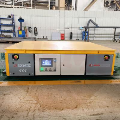 China Remote Control 10 Tons Omnidirectional Battery Steerable Transfer Trolley for sale