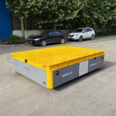 China 10 Tons Battery Transfer Trolley With Hydraulic Lifting Function for sale