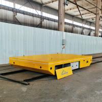 China 40 Ton Battery Car On Rail Containers Electric Transport Trolley for sale