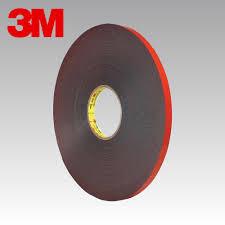 China VHB Black Acrylic Foam Tape 0.64mm Thickness 3M 5925 for sale