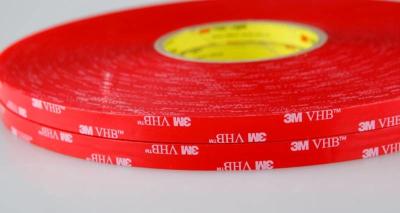 China 1mm Transparent Double Sided Acrylic Foam Adhesive replacement 3M VHB Tape 4910 4905 for sale
