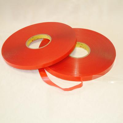 China 3M 4905 4930 double sided acrylic adhesive clear vhb tape 0.5mm thick for sale