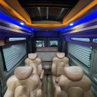China 2009-2012 Luxury Used Car Sprinter Benz Van with AMT Transmission and 5 Door 7 Seats for sale