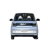 China Wuling Mini Electric Cabriolet Car 4 Seats 925Kg Curb Weight 2door 2Seats Body Structure for sale