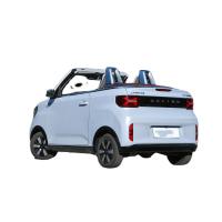 China Wuling Mini Electric Cabriolet Car 4 Seats 925Kg Curb Weight 2door 2Seats Body Structure for sale