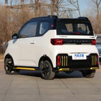 China Budget-Friendly Mini Electric Cars Wuling Hongguang Mini EV LED Headlight 200km 300km for sale