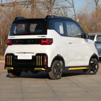 China Budget-Friendly Mini Electric Cars Wuling Hongguang Mini EV LED Headlight 200km 300km for sale
