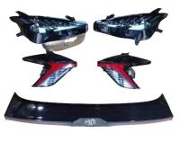 China MG4 EV Mulan Car Spare Parts Front Bumper Headlight Break Pads Body Kit Shock Absorber for sale