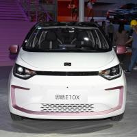 China JAC Sehol E10X Flower Fairy Mini Electric Car From With 1100kg Curb Weight For Adults for sale