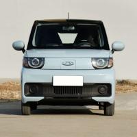 China Chery QQ Ice Cream EV Mini Electric Car 3 Door 4 Seats Top Speed 100 KM/h for Adult for sale
