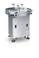 China Automatic Rotary Bottle Orienting Machinery Efficient Unscrambler For Various Bottle Sizes for sale