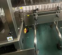 China Clean Flow Industrial Bottle Washing Machine 0.5MPa Air Pressure for sale