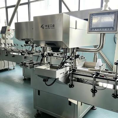 China BPS-D8 Automatic Visual Counting Machine with 8-Channel Vibration Feeding, 80,000 Pixels Camera Resolution and 30,000 pcs/hour Counting Speed for sale
