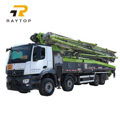 China High Quality Zoomlion 59-Meter Used Concrete Pump Truck for sale