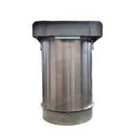 China Silo Vent Dust Collector 1100x1100x1400mm Stainless Steel Vibration Cleaning for sale