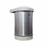 China Silo Bin Vent Dust Collector 1100x1100x1400mm Stainless Steel for sale
