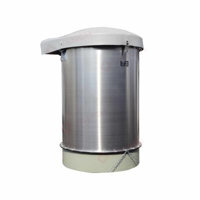 China Silo Bin Vent Dust Collector 1100x1100x1400mm Stainless Steel for sale