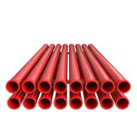 China DN125 Concrete Pump Pipe ST52 Flange Connection 1 Year Warranty for sale