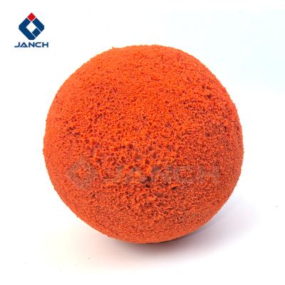 China DN125 Rubber Cleaning Sponge Ball for Concrete Pumps for sale