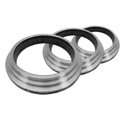 China Tungsten Carbide Concrete Pump Wear Plate and Spectacle Cutting Ring with Dual Carbide 15+5mm or Single Carbide 15mm Options for sale
