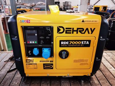 China Three Loops Portable Generator Set Soundproof  12V  Air Cooled Diesel Generators for sale