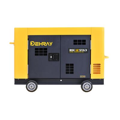 China CE EU Canopy Generator Set 8.5Kw Emergency Electric Generator for sale