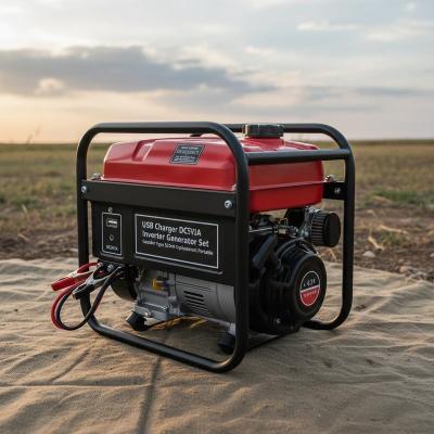 China USB Charger DC5V1A Inverter Generator Set Gasoline Fuel Type 53.2mL Displacement Portable and Power for Field Operations for sale