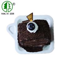 China Rectangular Eco Friendly Biodegradable Sugarcane Bagasse Plates Birthday Party Paper for sale