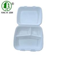 China Biodegradable 7inch environmental protection bagasse pulp round plate for sale