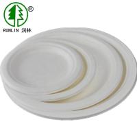 China 9in 12in Biodegradable Bagasse Eco Friendly Dishes Disposable Dishes For Parties for sale