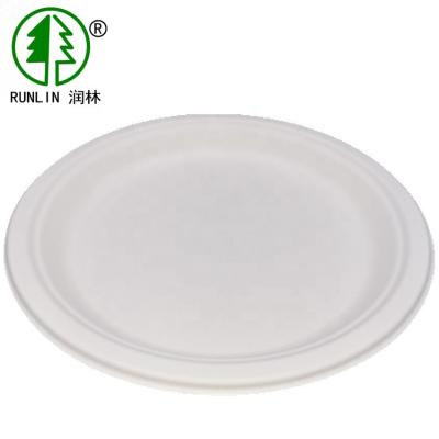 China Eco Friendly Strong Compostable and Biodegradable Non Plastic Plates for sale