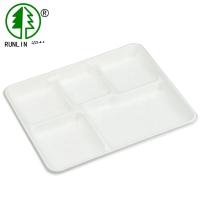 China Fast Food Biodegradable Food Trays for sale