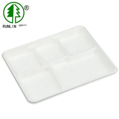 China Fast Food Biodegradable Food Trays for sale