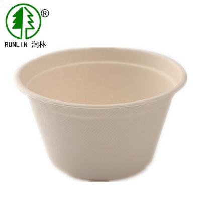 China 350ml 12OZ Biodegradable Sugarcane Bagasse Cup Environmentally Friendly Paper for sale
