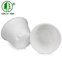 China 8OZ Beverage Eco Friendly Paper Cups Biodegradable Sugarcane Bagasse Cup for sale