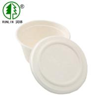 China White Bagasse Fiber Compostable Dinnerware Wedding Cup Biodegradable Disposable Cups And Plates for sale