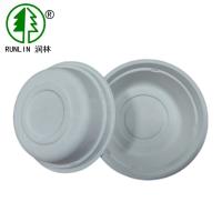 China Markets Disposable Biodegradable Sugarcane Bagasse Bowls Water Resistant For Hot Soup for sale