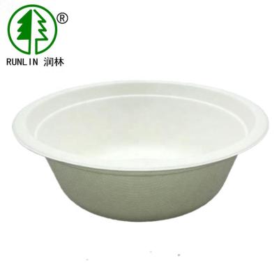 China Disposable Restaurants Biodegradable Sugarcane Bagasse Bowl FDA With Lids for sale
