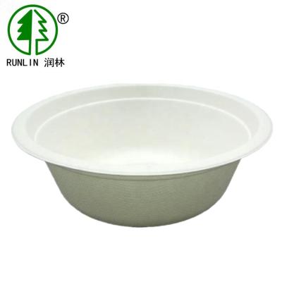 China BRC Eco Friendly Biodegradable Sugarcane Bagasse Bowl Plant Based Fiber for sale